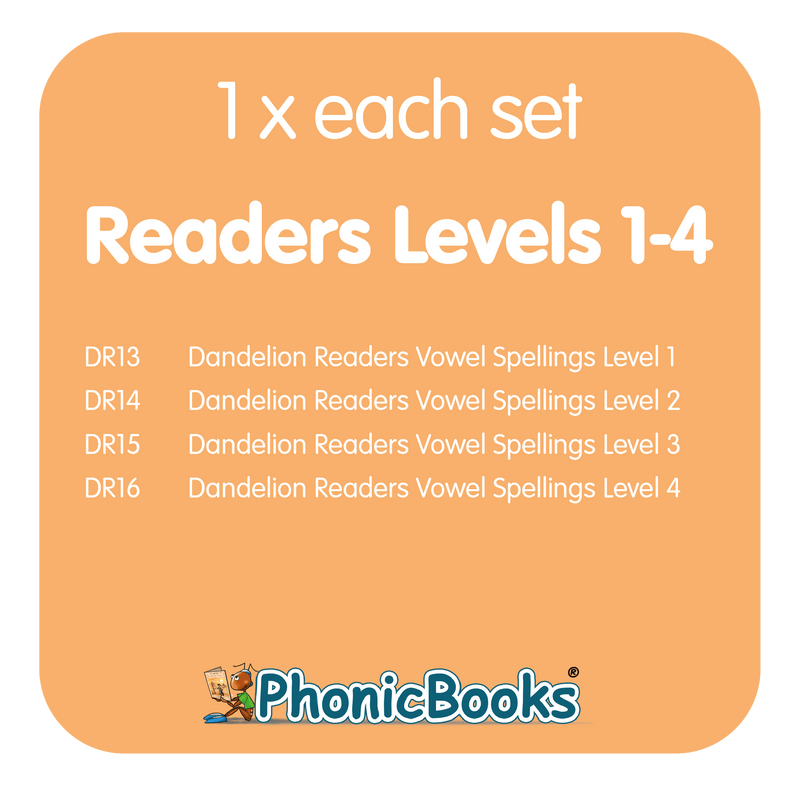 Dandelion Readers Levels 1-4 Bundle – Smart Kids Australia