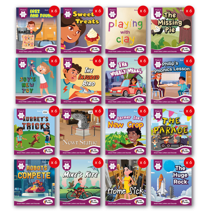 Letters and Sounds 744 Letters and Sounds Decodable Books – Smart Kids ...