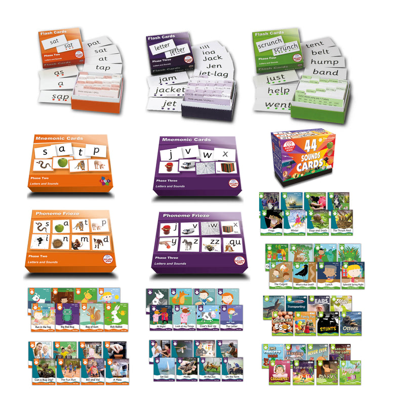 Letters and Sounds Phase 2-4 Core Resources Kit – Smart Kids Australia