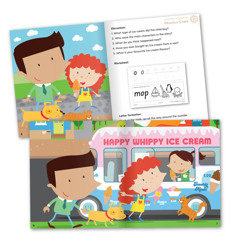 Phonics Code Book 5 /o/ – Smart Kids Australia
