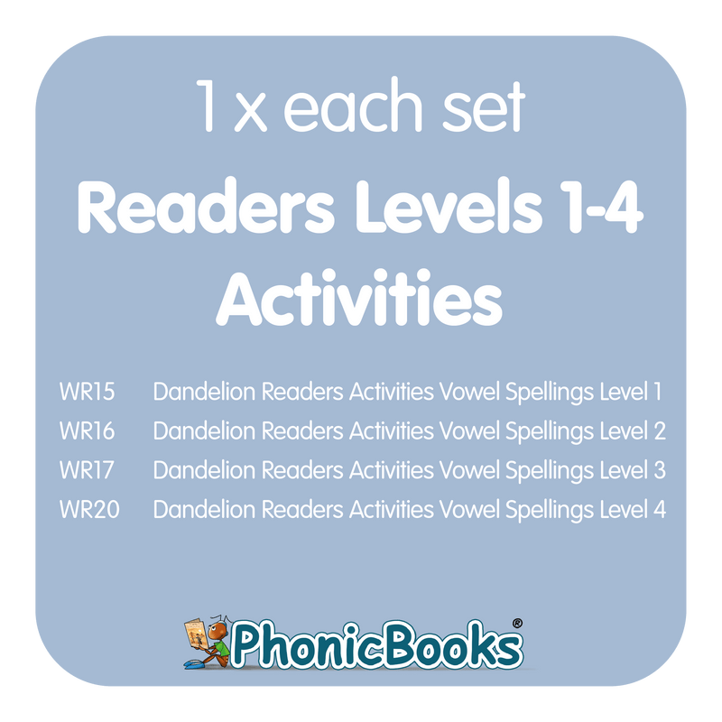 Dandelion Readers Activities Levels 1-4 Bundle – Smart Kids Australia