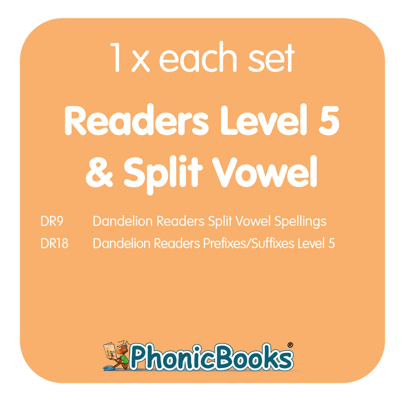 Dandelion Readers Split Vowel, Prefixes & Suffixes Bundle – Smart Kids ...