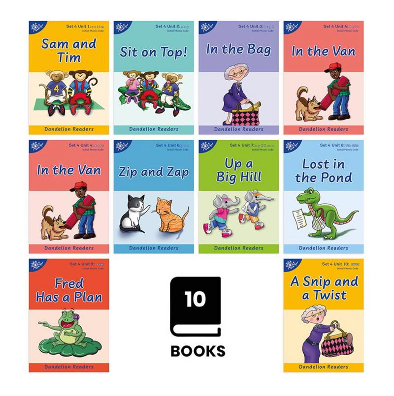 Dandelion Readers Units 1-10 - Set 4 – Smart Kids Australia