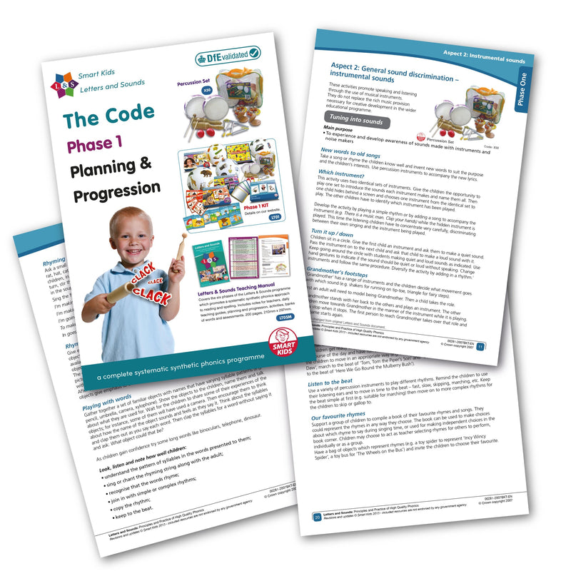 FREE - Phase 1 Letters and Sounds Daily Planning (Kindergarten) – Smart ...