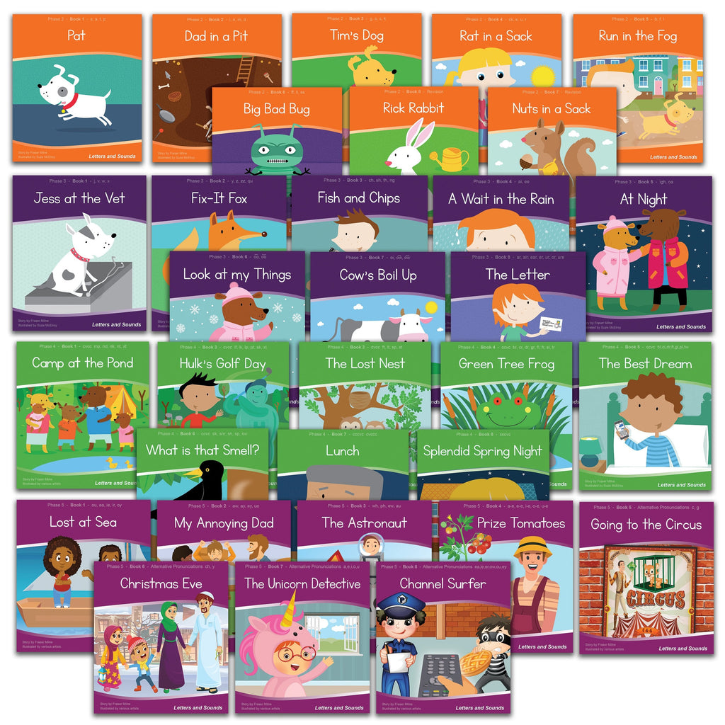 Decodable Readers - Letters & Sounds – Smart Kids Australia