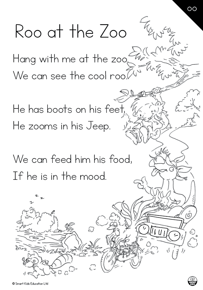 Letters and Sounds Decodable Poems – Smart Kids Australia