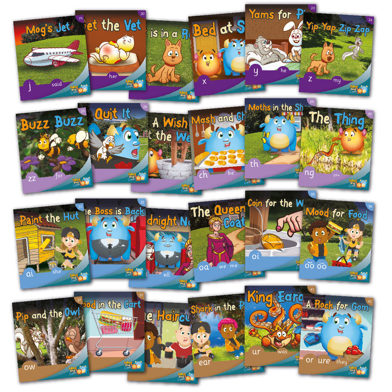 Letters and Sounds Phase 3 Mog and Gom Books – Smart Kids Australia