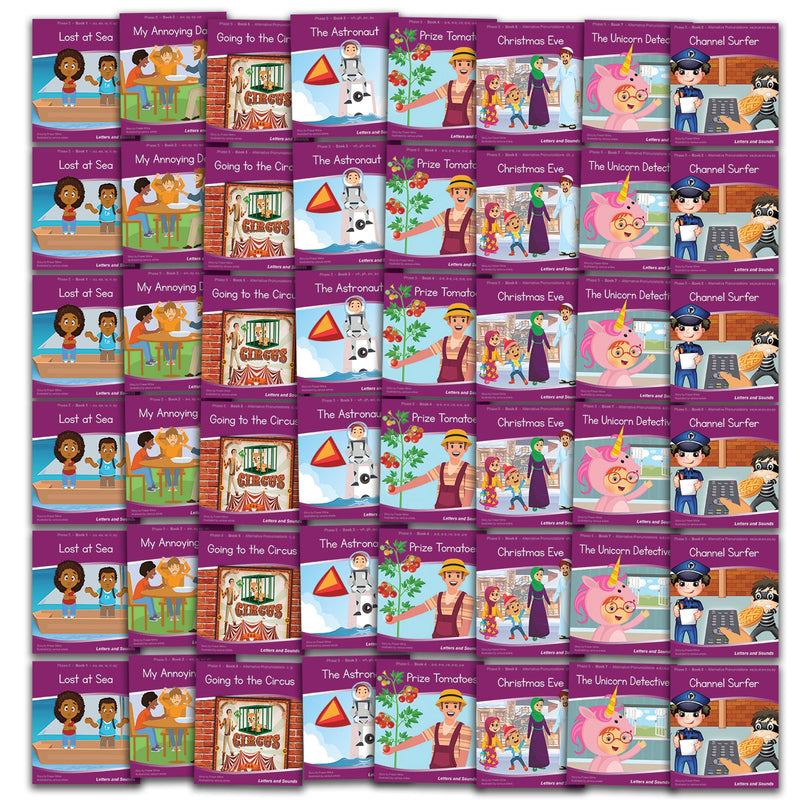 Letters and Sounds Phase 5 Decodable Readers x 6 Sets – Smart Kids ...