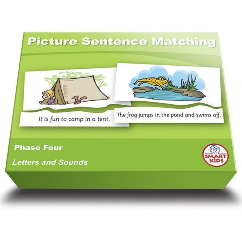 Letters and Sounds Picture Sentence Matching Phase Four – Smart Kids ...