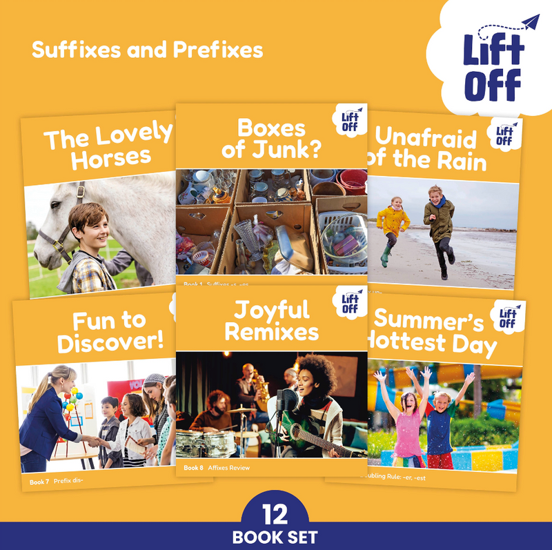 Lift Off Readers - Suffixes and Prefixes – Smart Kids Australia