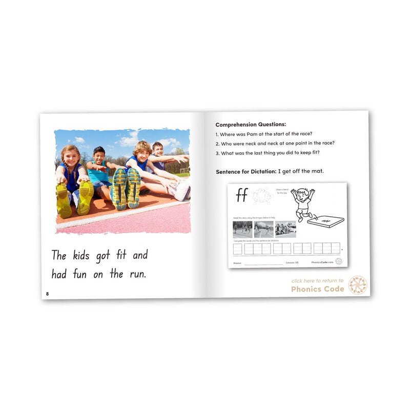 Phonics Code Book 30 - ff says /f/ – Smart Kids Australia