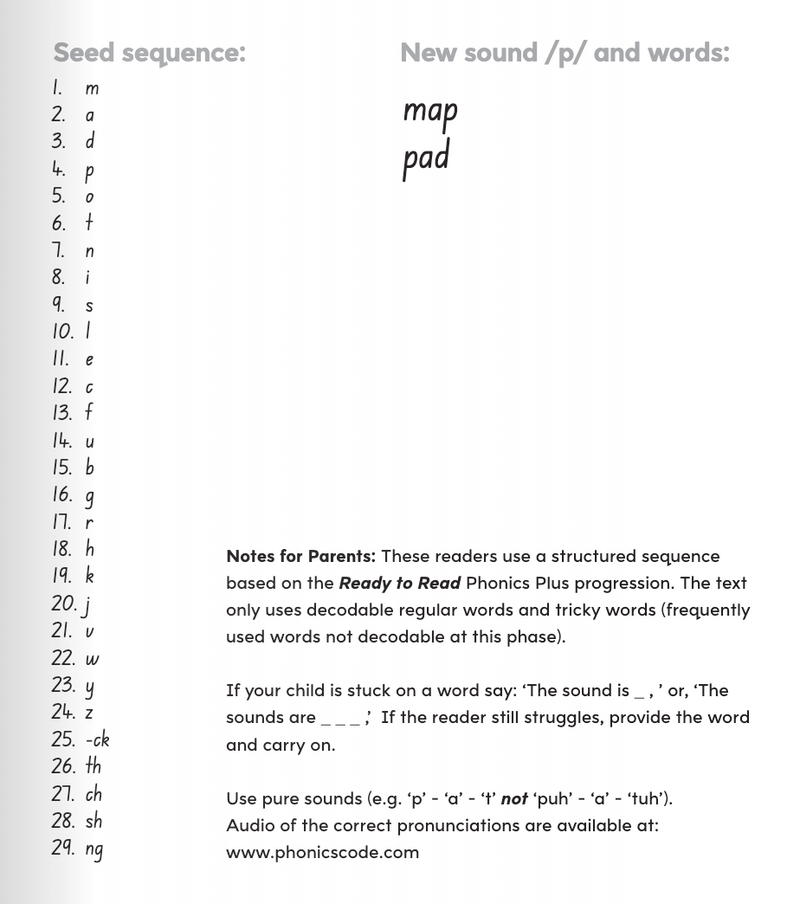 Phonics Code Book 4 /p/ – Smart Kids Australia
