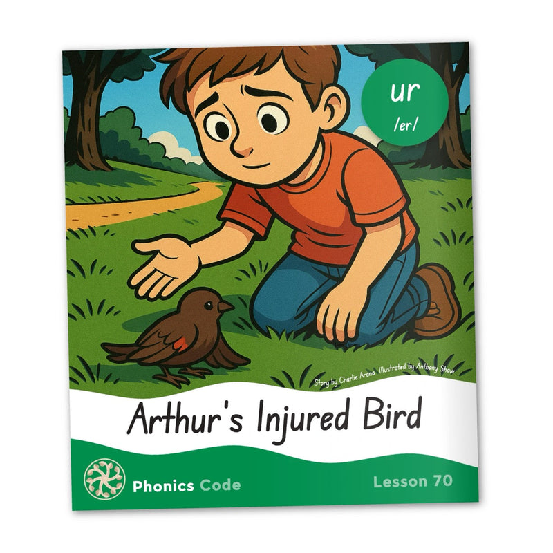 Phonics Code Book 70 - ur says /er/ – Smart Kids Australia