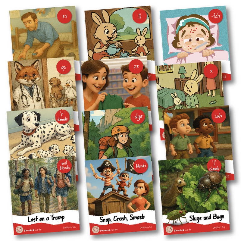 Phonics Code Seedling Series 1: Books 30-42 – Smart Kids Australia